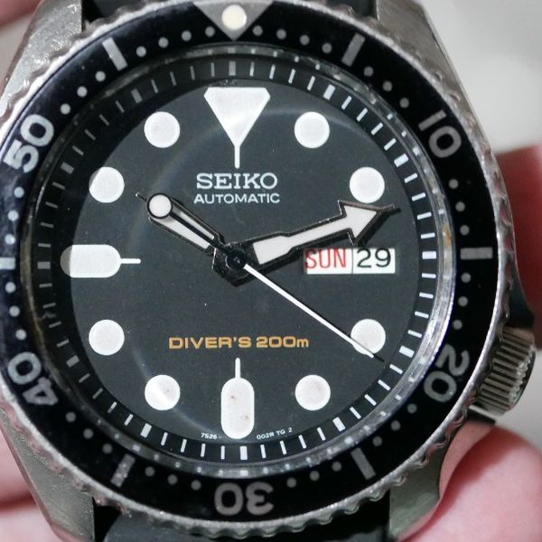 Seiko SKX007 with Seiko 7S26 Automatic Movement | WatchCharts Marketplace