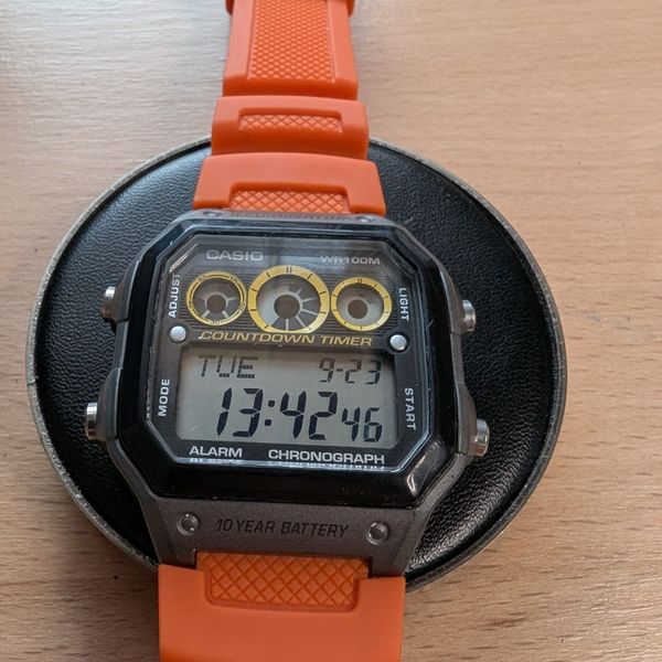 Casio Illuminator AE-1300WH WR100M Digital Wristwatch | WatchCharts ...
