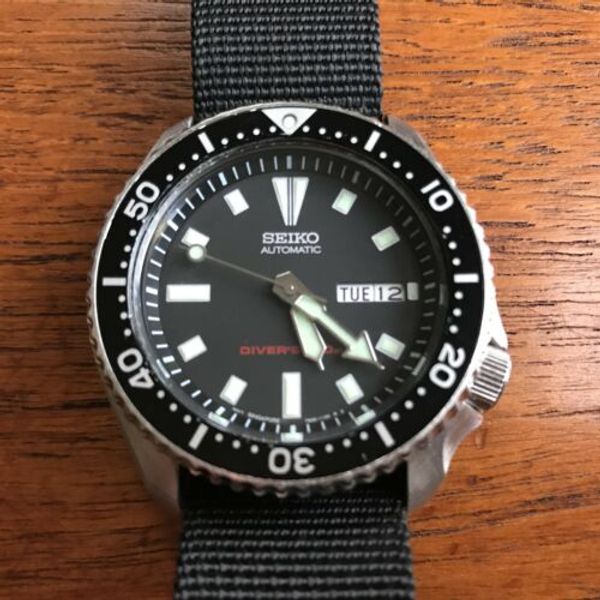 Seiko Automatic Diver’s Watch SKX173 (June 1998) | WatchCharts Marketplace