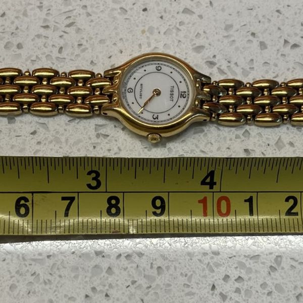 Womenâ s Tissot Stylist Gold Swiss Rare Watch - E240 | WatchCharts ...
