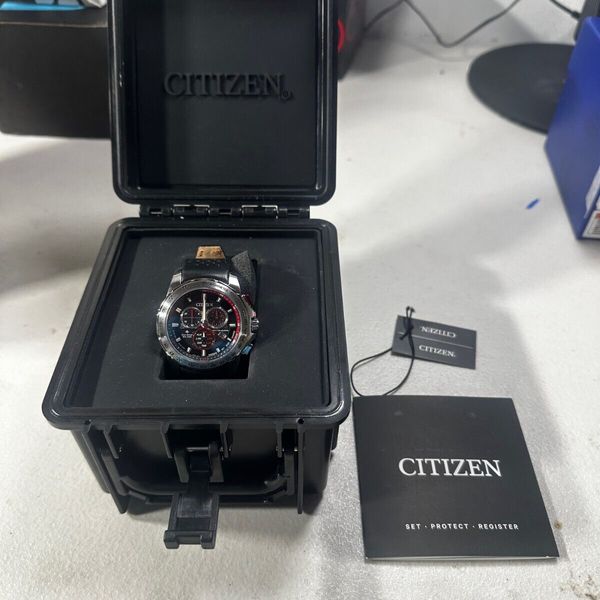 Citizen Promaster MX Eco-Drive Chronograph Alarm Men's 43mm BL5570-01E ...