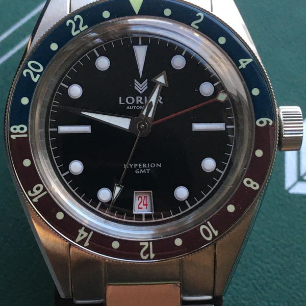 FS: Lorier Hyperion GMT silver full kit *LNIB* | WatchCharts