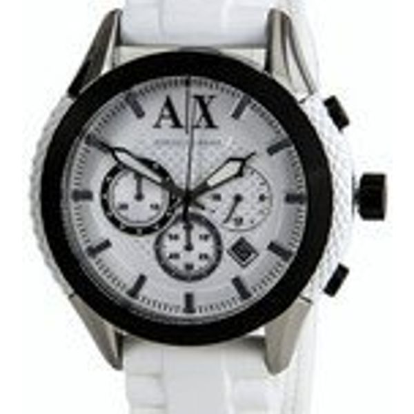 FS: Armani Exchange Chronograph White Dial AX1225 Men's Watch FREE ...