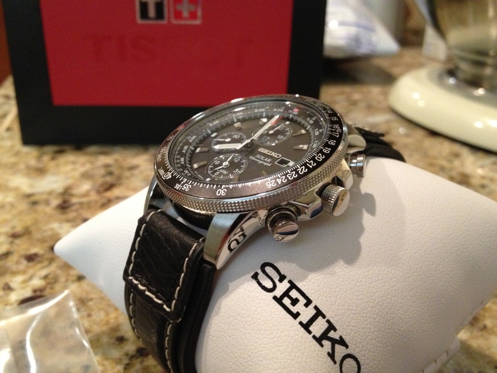 Price drop! FS: LNIB Seiko SSC009 Solar Flightmaster Chrono | WatchCharts