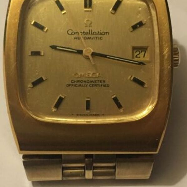 omega constellation Gold Plated T.V. Case !! | WatchCharts Marketplace