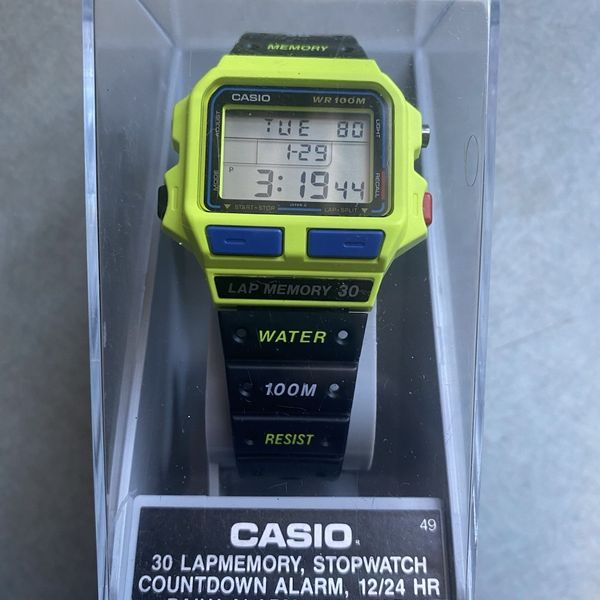 BRAND NEW Casio SDB-500 Watch Rare Vintage Digital SDB-300 CGW-50 F-100 ...