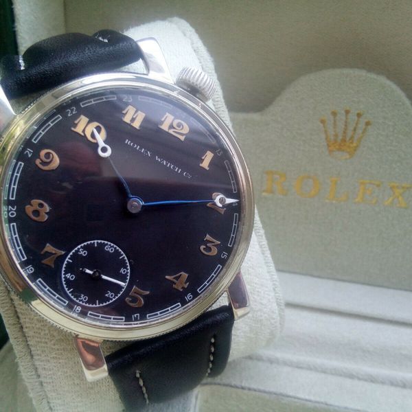 SUPERB 1925 ROLEX GENTS MILITARY DRIVERS/PILOTS WATCH FULLY COMPLETE ...