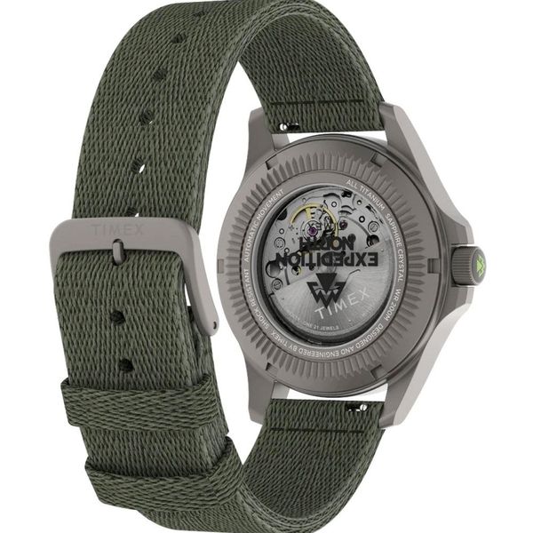 Timex Expedition North Titanium Automatic 41mm Watch TW2V95300 ...