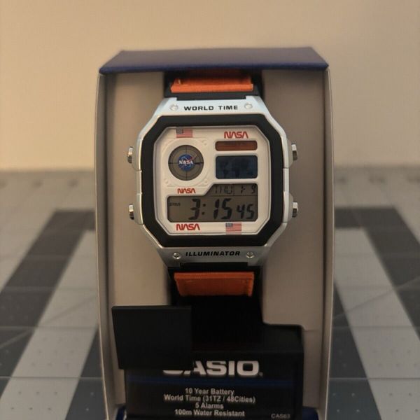 Casio AE1200WH, Men's Chronograph Watch, 100 Meter WR, Customized ...