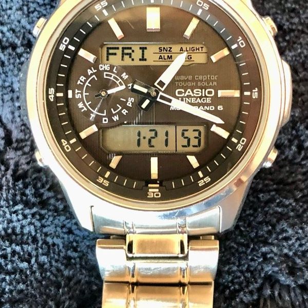 FS: CASIO LINEAGE LCW-M300D-1AJF Tough Solar Multiband 6 Watch Asking ...