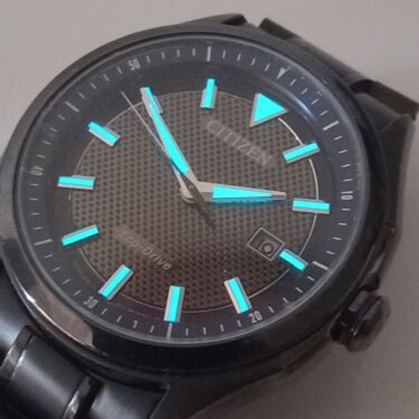 Citizen Eco Drive Watch Men's Black Dial Bracelet J810-R010433 New ...