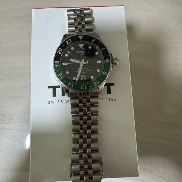 TISSOT SEASTAR 1000 QUARTZ GMT Sprite | WatchCharts Marketplace