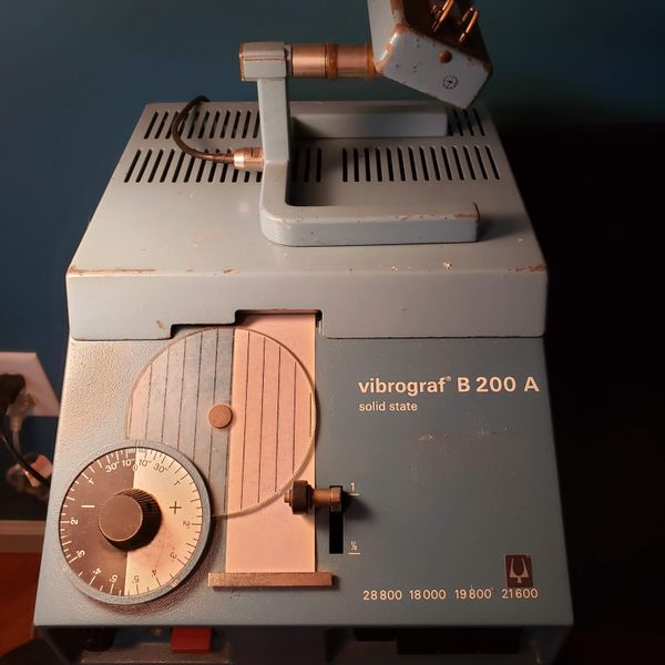 [WTS] Vintage Vibrograf B200A Watch Timing Machine, Serviced – $200 ...