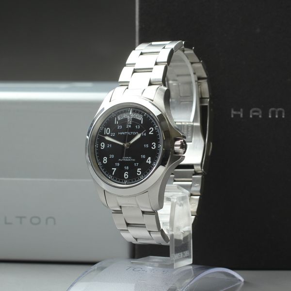 [Box Paper] Hamilton Khaki Field King H644550 Day Date AT Men's Watch ...