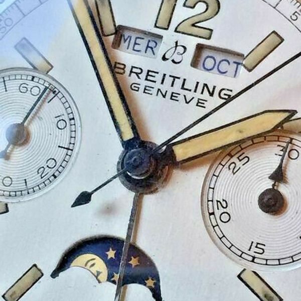 Breitling Datora ref. 805 caliber Venus 200, not Valjoux 88 triple ...