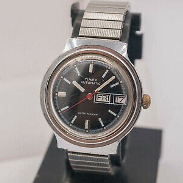 4u2fix 1978 - Timex 47970 Automatic Day Date Diver Wrist Watch - No ...