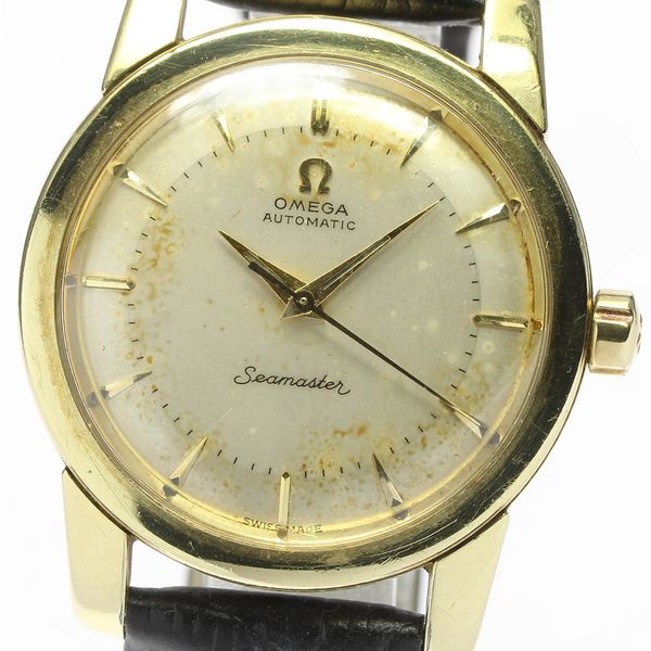 [OMEGA] Omega Seamaster Harfloater cal.354 Antique self-winding men ...