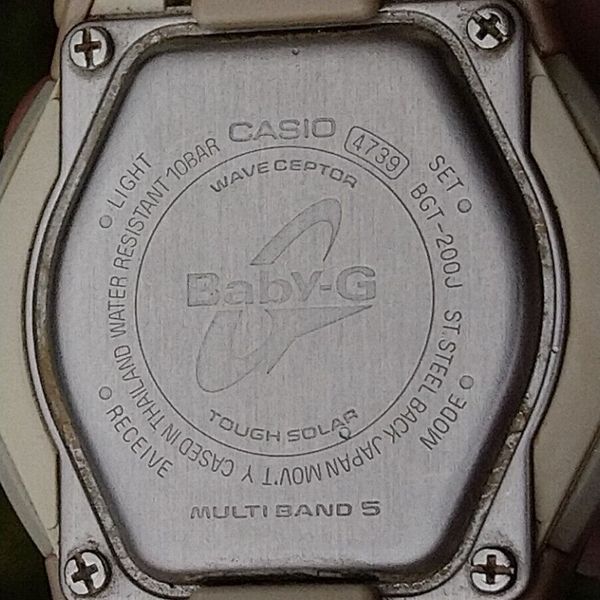 Casio Baby-G "Tripper" Wave Ceptor Tough Solar Multiband 5. BGT-200J ...