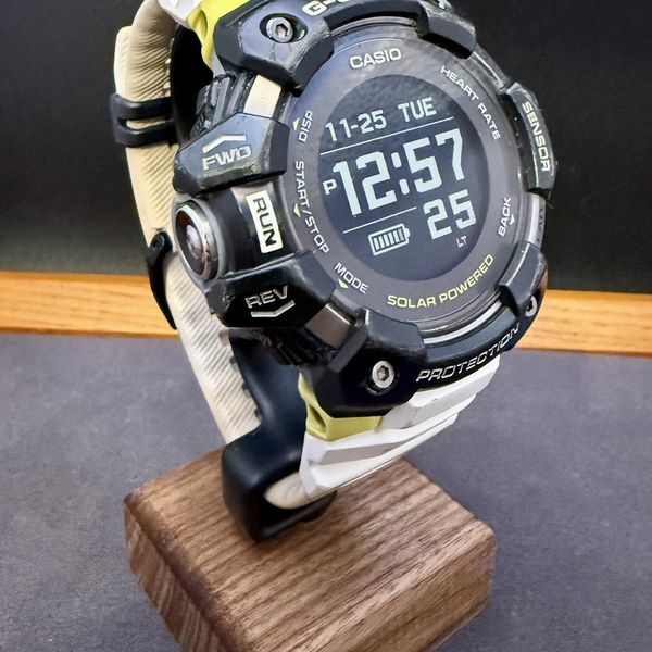 CASIO G-SHOCK GBD-H1000 WORLD TIME GPS SOLAR POWERED HEART RATE MEN'S ...