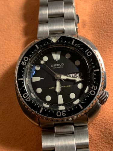 1982 Vintage Seiko Diver's Automatic Turtle 150m 6309-7049 Uncle seiko Brace | WatchCharts ...