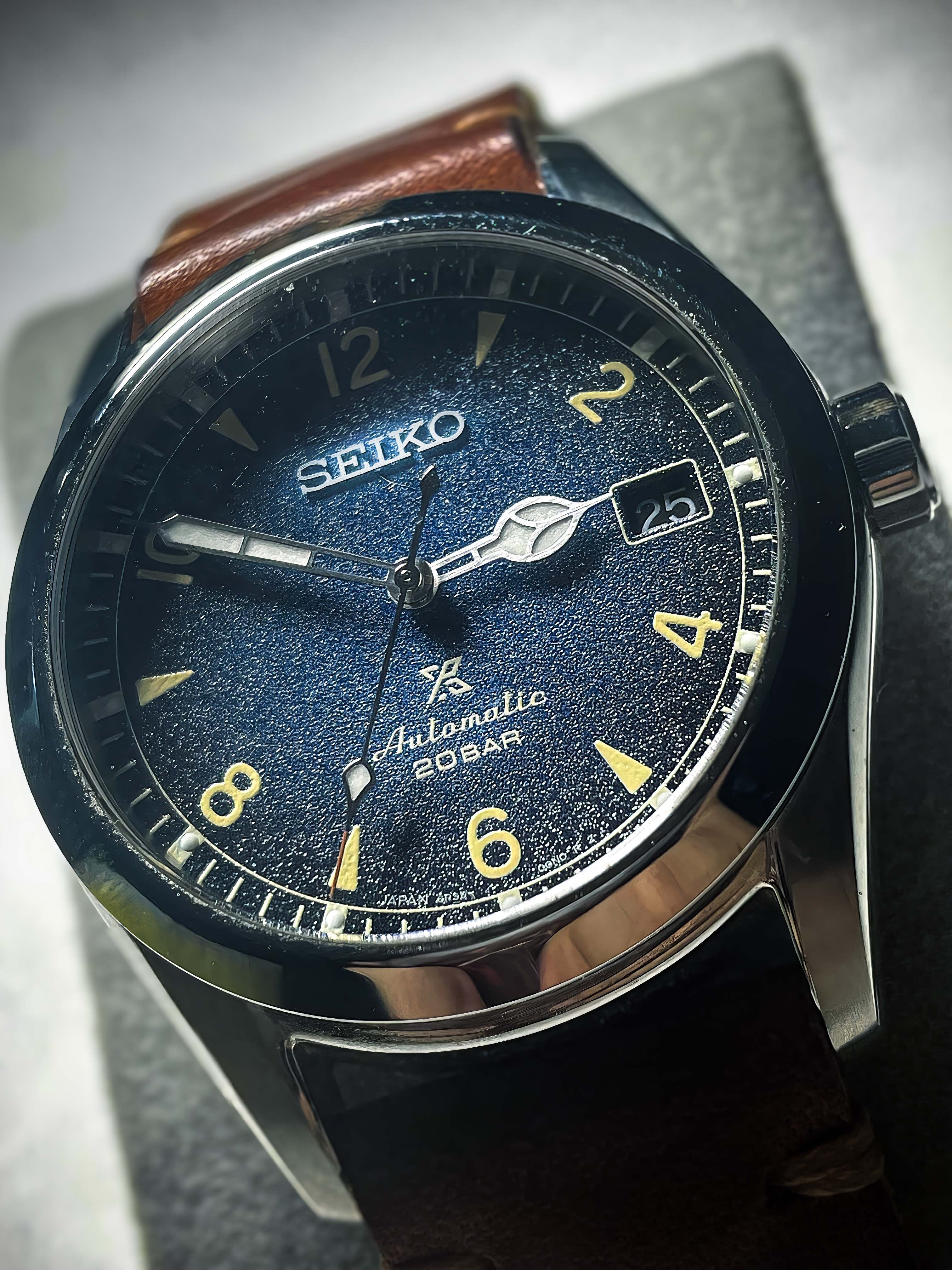 Rare Seiko Prospex Alpinist SPB157J1 - Blue Dial - Excellent Condition ...