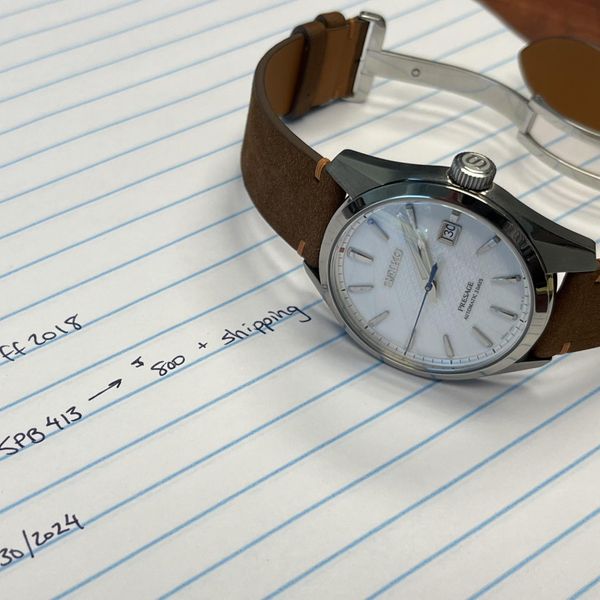 [WTS] Seiko SPB413 - 110th Anniversary LE | WatchCharts Marketplace