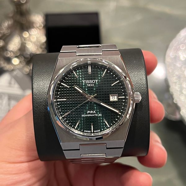 [WTS] Tissot PRX Powermatic 80 Green Dial $530 Shipped | WatchCharts