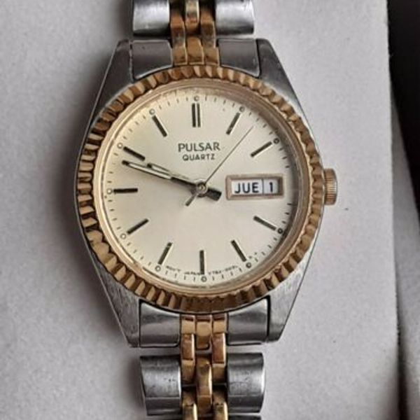 LOT OF 3 SEIKO WALTHAM PULSAR PRESIDENT VTG WATCH DATEJUST ROLEX-HOMAGE ...