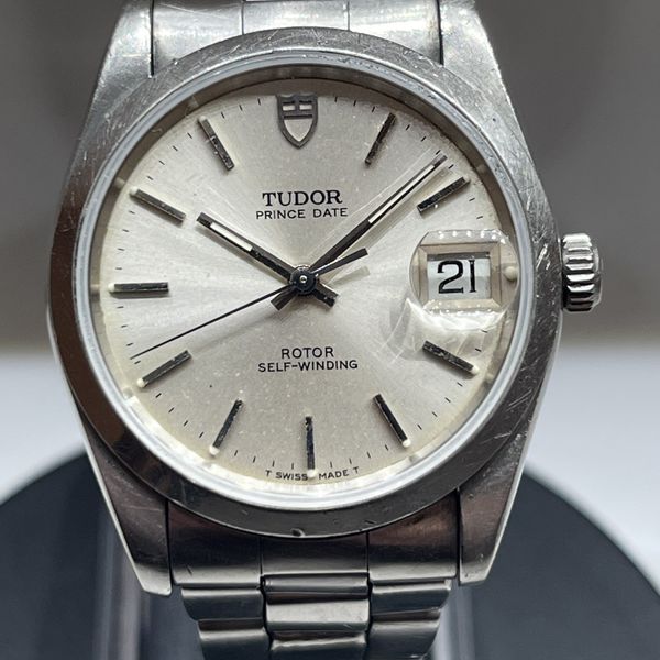Mens Vintage Stainless Steel Automatic Wind Tudor Prince Date Wrist ...