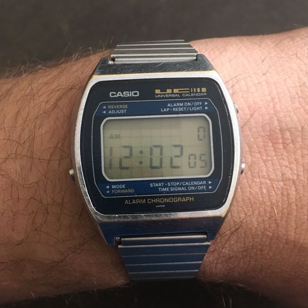 FS Vintage Casio Calendar LCD $100 | WatchCharts
