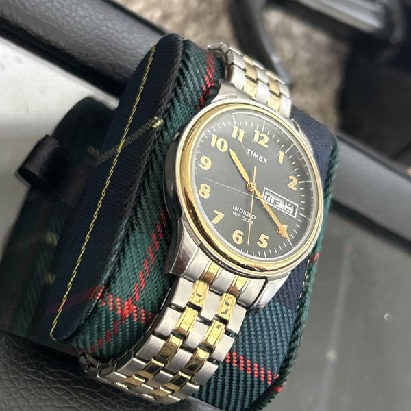 Timex T26481 Men's Charles Street Stainless Steel Expansion Band Watch ...