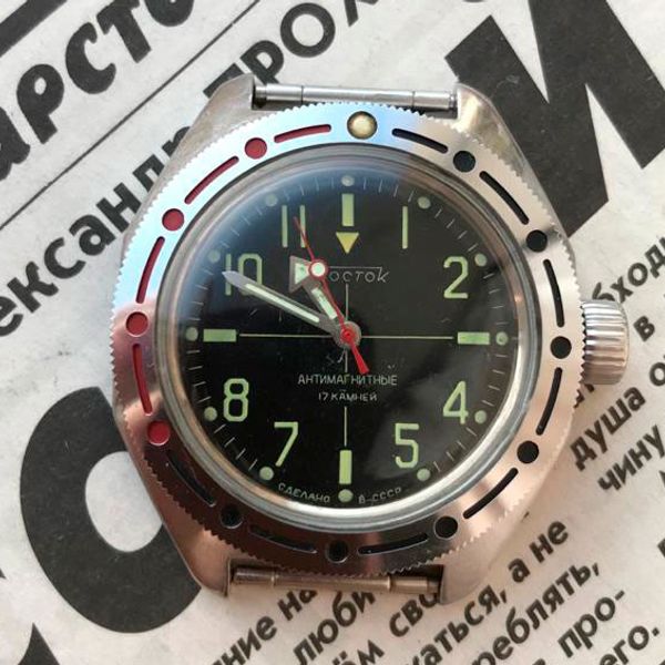 [WTS] Vostok Amphibia "Sniper" Dial, USSR | WatchCharts Marketplace