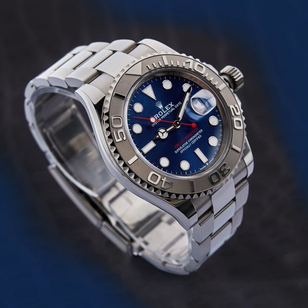 Rolex Yacht-Master 126622 Blue Dial Platinum Bezel "Captain America ...