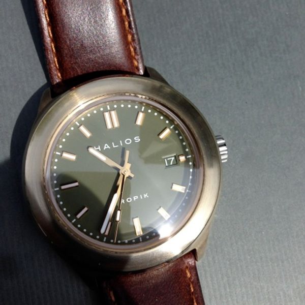 NOW SOLD: Halios Tropik B (Green dial) | WatchCharts