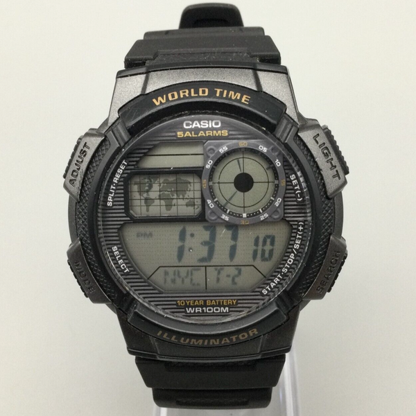 Casio Digital Watch Men Round Tone New Battery | WatchCharts