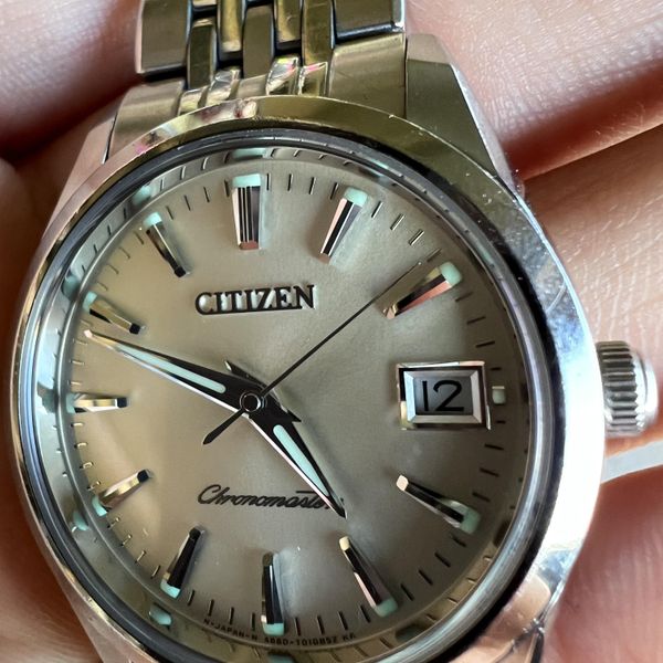 [WTS] The citizen chronomaster HAQ champagne dial | WatchCharts Marketplace