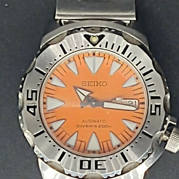 Seiko SRP309 Wrist Watch Orange Monster Generation 2 | WatchCharts ...