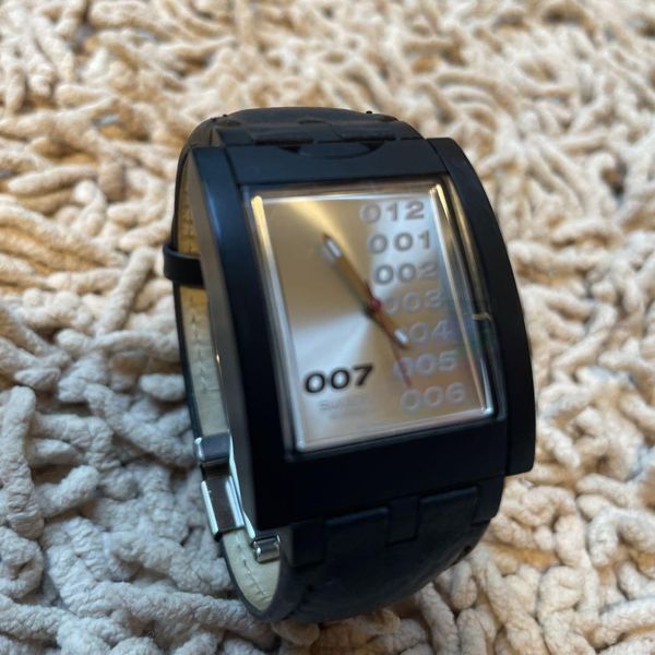 Swatch x 007 40th Anniversary Collaboration Quartz Watch Used ...