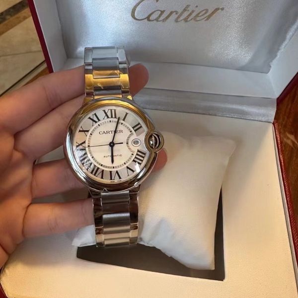 CARTIER watch Blue Balloon series automatic mechanical movement ...