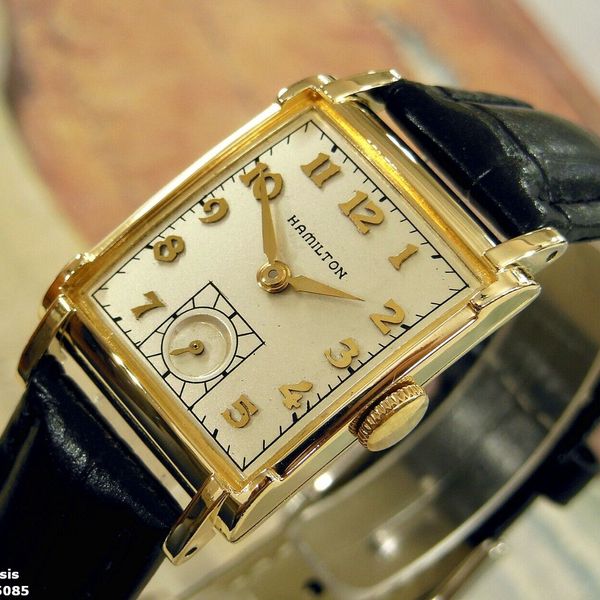 1949 Vintage HAMILTON PERRY, Stunning SILVER Dial, Serviced with ...