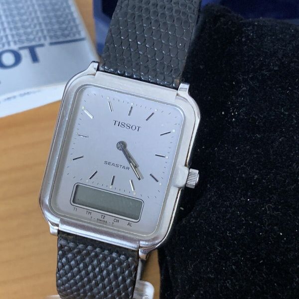 Montre Tissot Two Timer Vintage Full Set 1985 | WatchCharts Marketplace