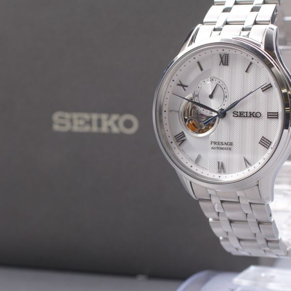 [ Near MINT ] Seiko Presage SARY095 White Dial Men's Automatic Watch ...