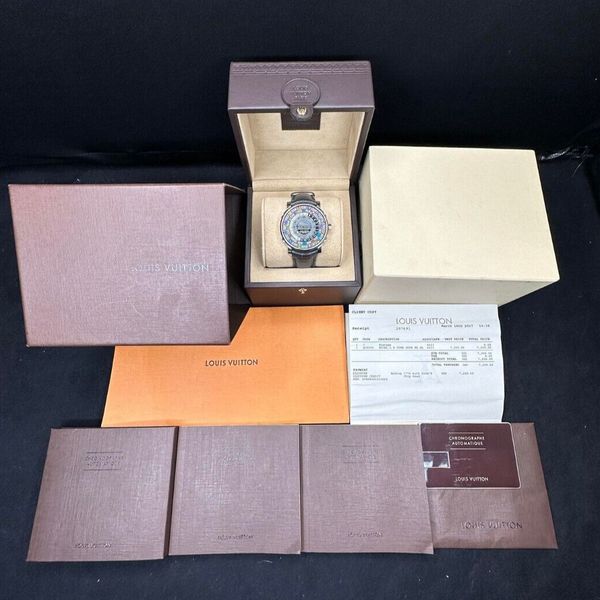 Louis Vuitton Watch Escale Time Zone (for US sale only) | WatchCharts ...
