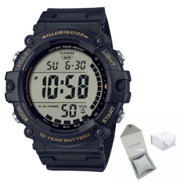 Casio multi-functional digital watches AE-1500WHX-1AV 10 years Battery ...
