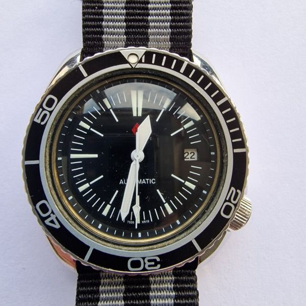 Seiko automatic vintage divers watch MODIFIED/CUSTOMISED & UK SALE ONLY ...