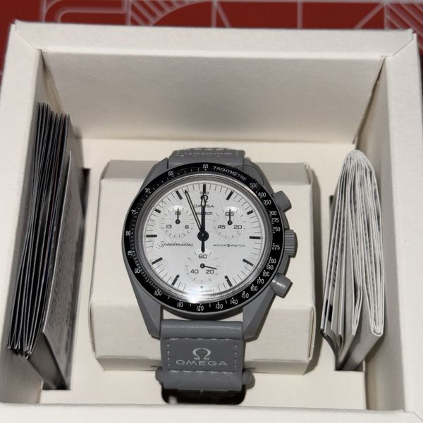 OMEGA x Swatch Speedmaster MoonSwatch 1965 Edition In hand ! + GIFT BAG ...