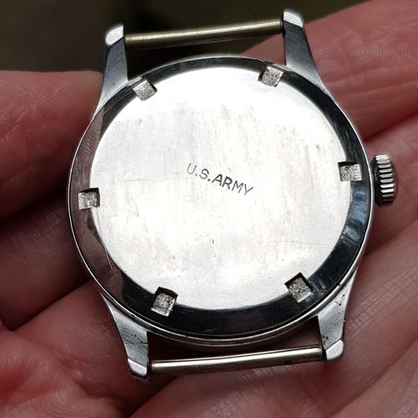 Rare military 1944 omega with US Army marked caseback,Ref 2384,30t2 ...