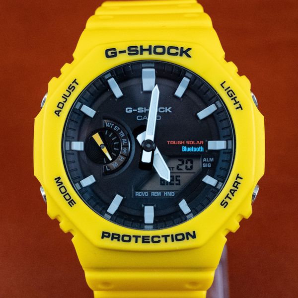 FS: G-Shock Casioak Yellow (w/ Bluetooth & Solar) | WatchCharts Marketplace