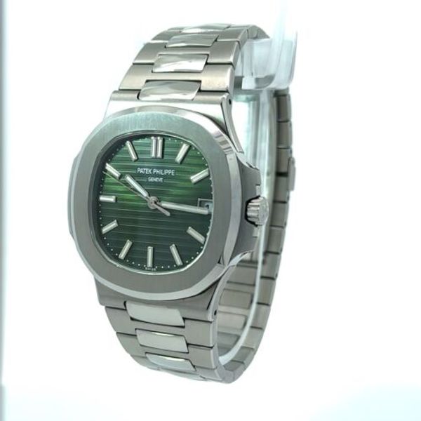Patek Philippe Nautilus Green Men's Watch - 5711/1A-014 | WatchCharts ...