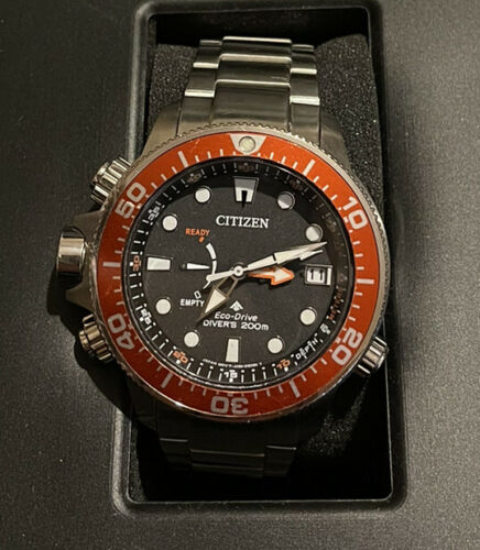 Citizen BN2039-59E Promaster Aqualand Men Wristwatch - Black | WatchCharts